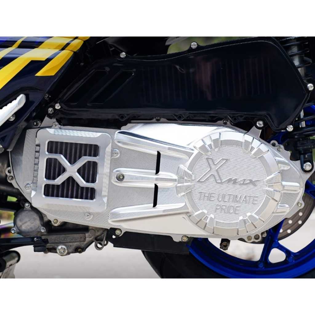 Jual Bak Cover CVT Cnc Yamaha Xmax Old dan Xmax New Connected | Shopee ...