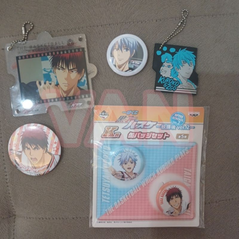 Jual Various Kagami and kuroko official merch | kuroko no basket (baca ...