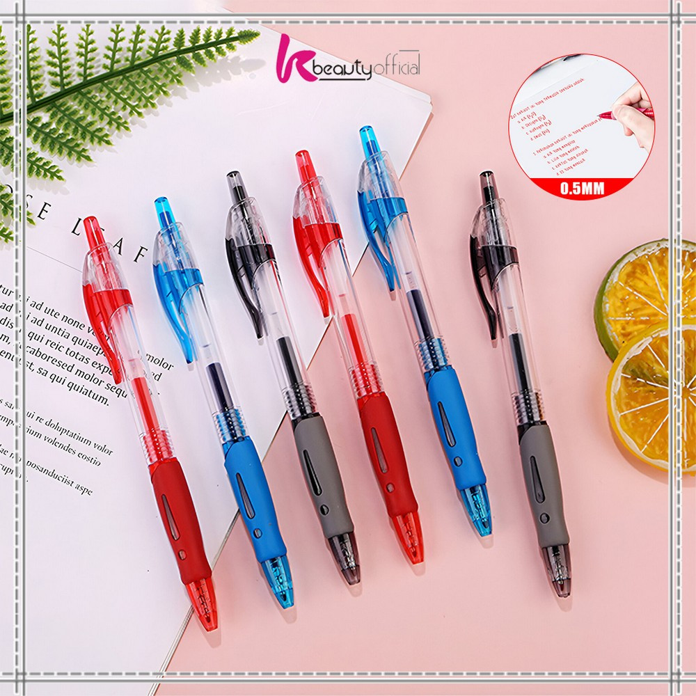 Jual KB-A105 Pulpen Gel Cetekan Ink 0.5mm / Pulpen Mekanik Standar ...