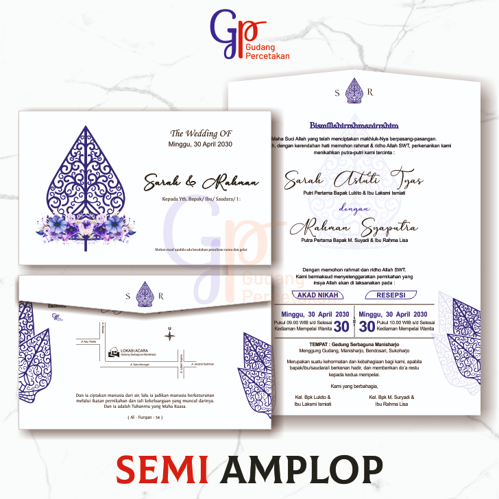Jual UNDANGAN PUTIH AESTHETIC | SEMI AMPLOP | UNDANGAN SIMPLE ELEGANT ...