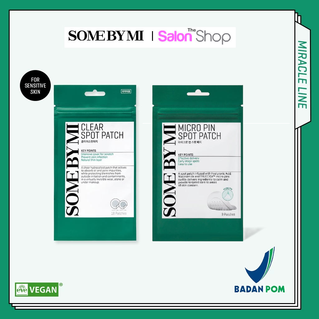 Jual SOME BY MI 30 Days Miracle Clear Spot Patch Pimple Patch | Micro ...