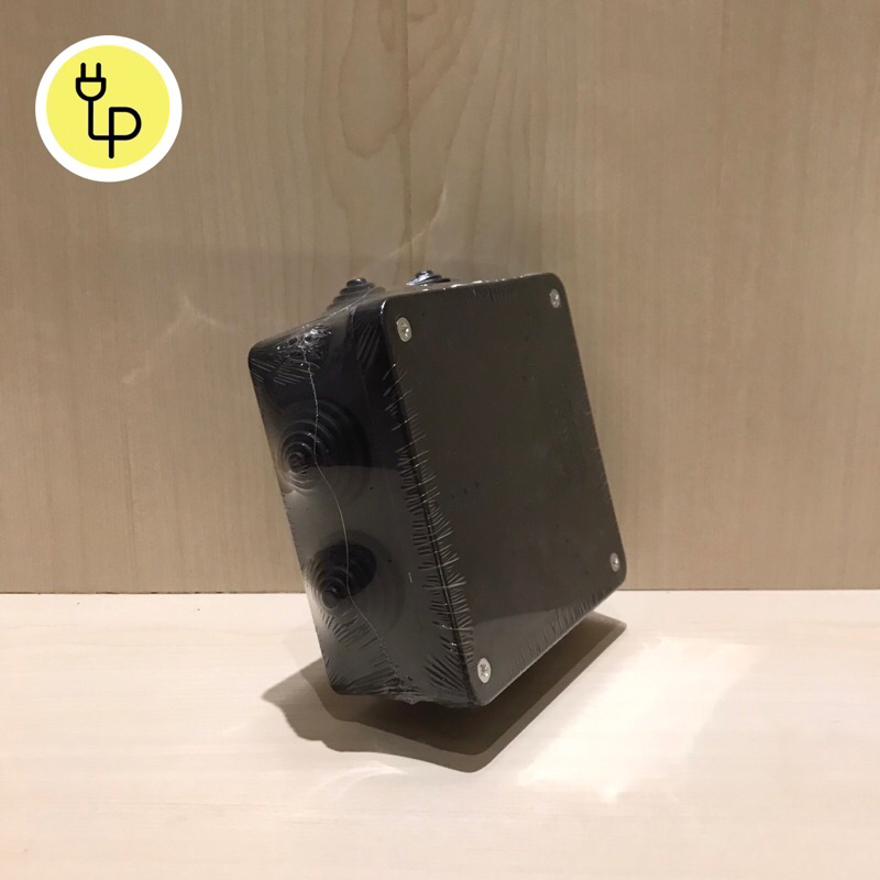 Jual Duradus CCTV / JUNCTION BOX Hiro Warna HITAM uk. 10,5 x 10,5 x 5,5 ...