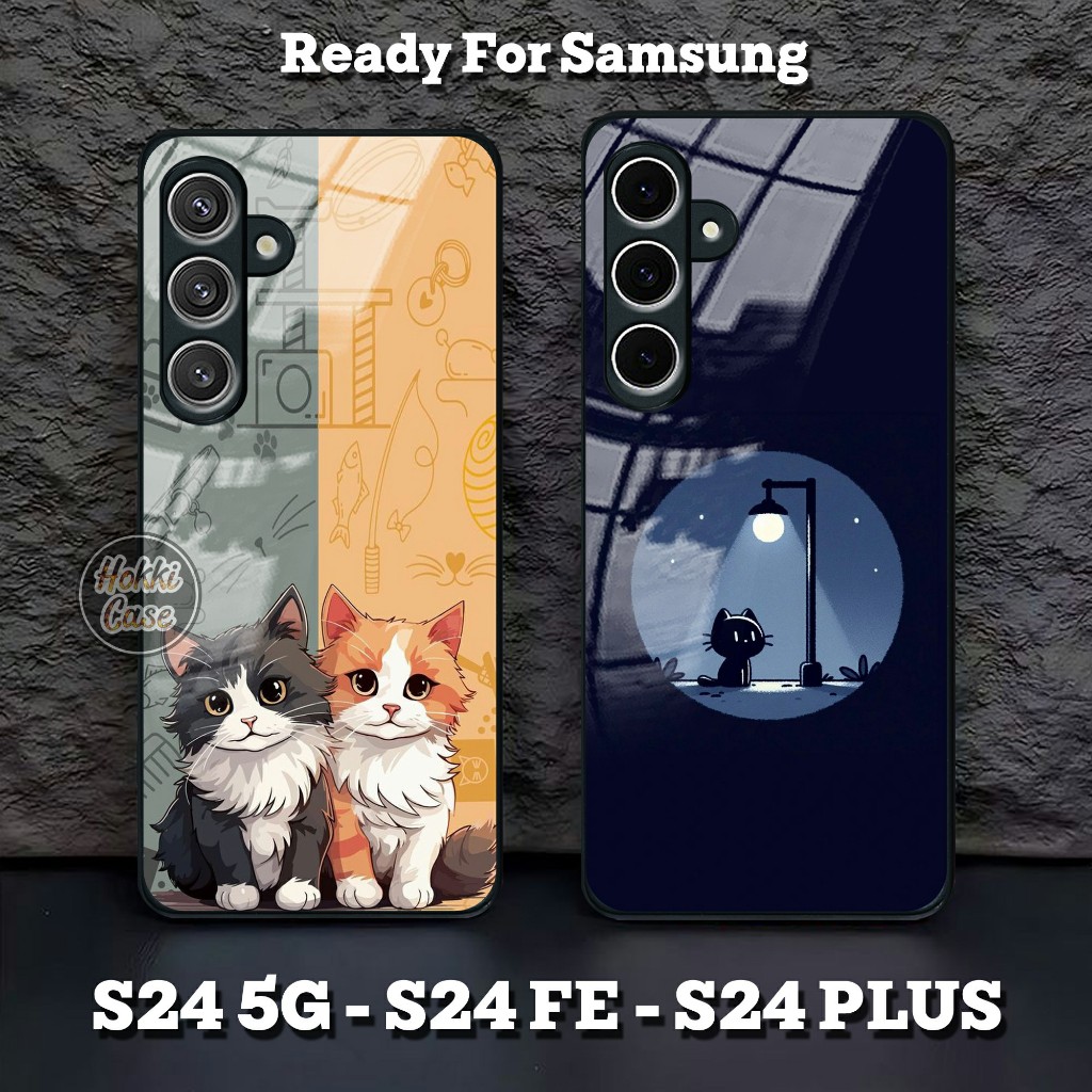 Jual Case Samsung S24 FE S24 5G S24+ - Softcase Glass Samsung S24 S24 ...