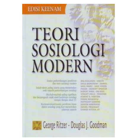 Jual TEORI SOSIOLOGI MODERN EDISI KEENAM - George Ritzer | Shopee Indonesia