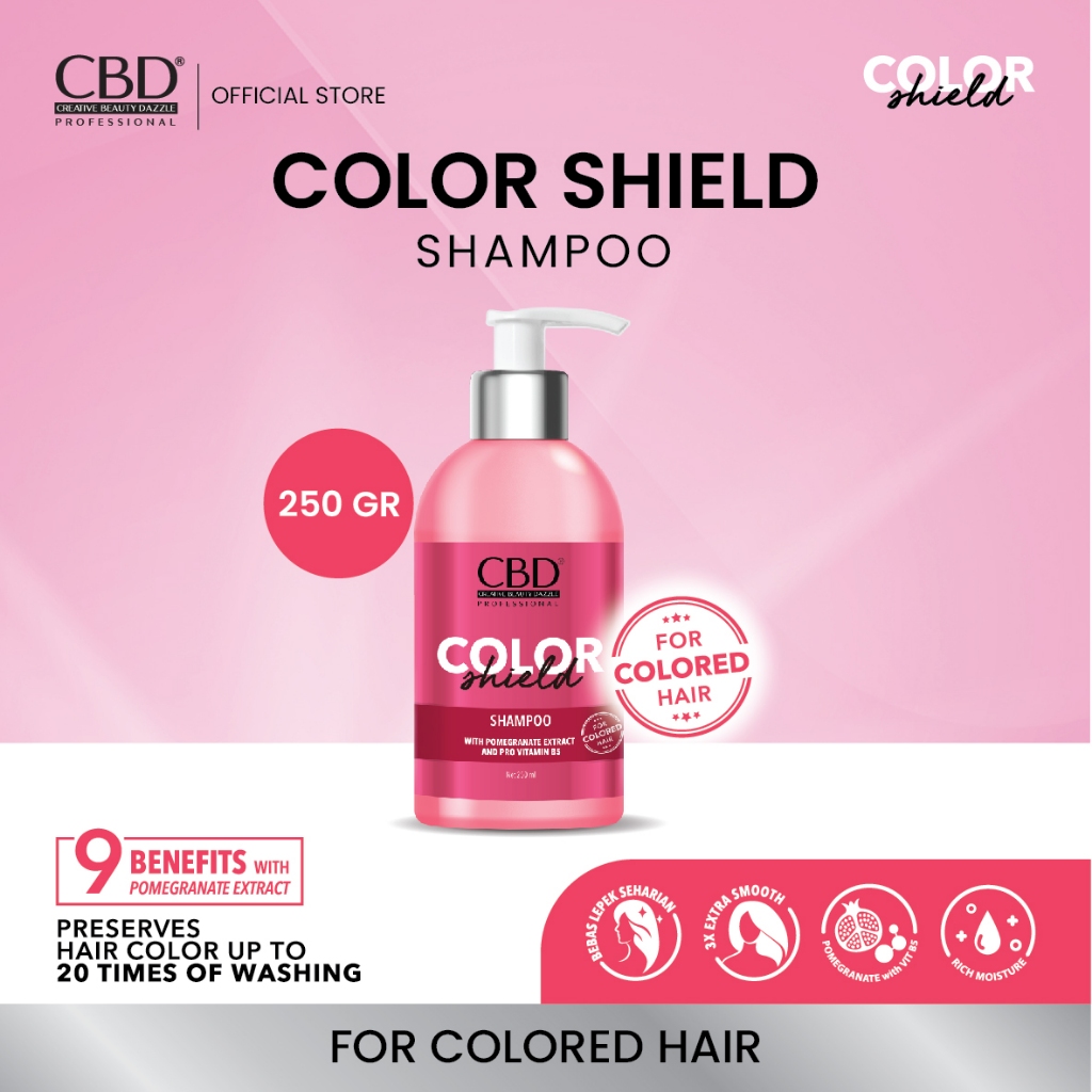 Jual CBD Color Shield Shampoo 250ml | Shopee Indonesia