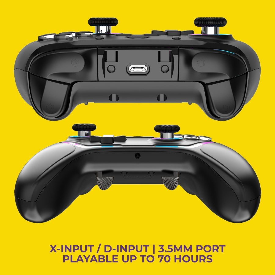 Jual Gamepad/Joystick Sades Ryunix G80/G-80 Wireless Hall Effect Analog Dual Mode | Shopee Indonesia