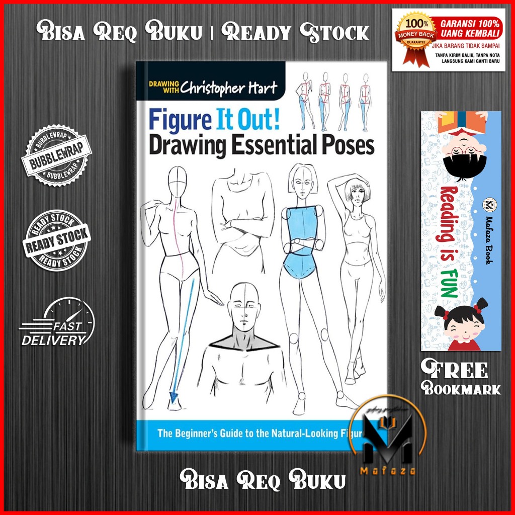 Jual Figure It Out Drawing Essential Poses by Christopher Hart | Shopee ...