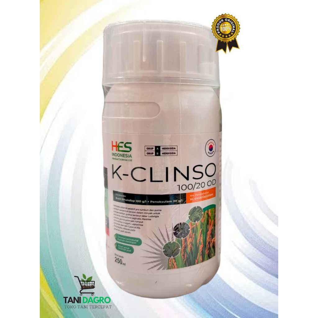 Jual herbisida padi K-clinso dari korea mengatasi masalah rumput ...