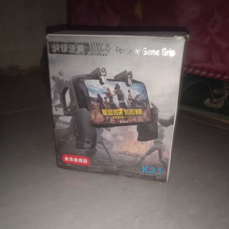 Jual MOBILE GAME CONTROLLER PORTABLE GAME GRIB SECOND | Shopee Indonesia