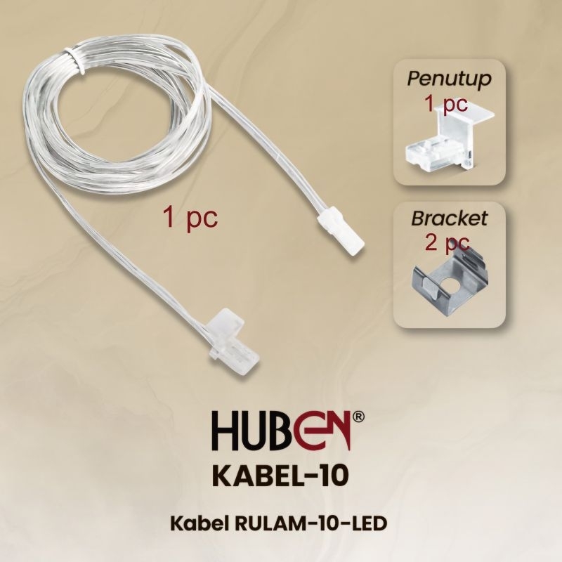 Jual Bracket + KABEL RULAM-10-LED Klem Tutup Konektor Rumah Lampu Led ...