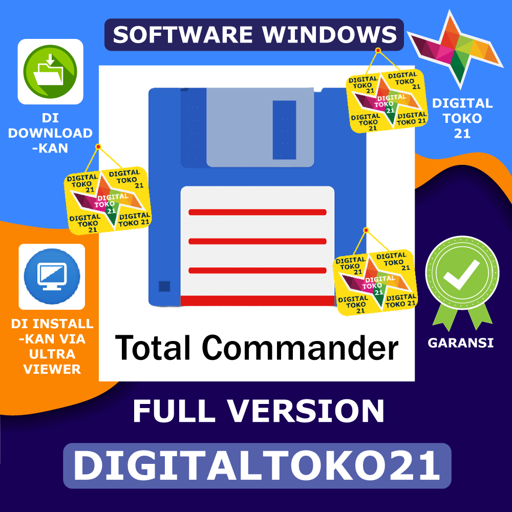 Jual [Diinstallkan] Total Commander 11.56 Final Extended 25.9 Full Version Software PC Komputer ...