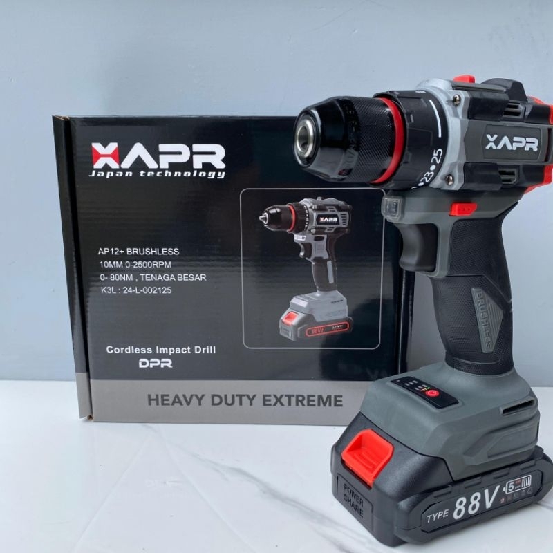 Jual BIG PROMO TERBARU APR RAJA BOR CORDLESS BRUSHLESS TYPE AP12+ 10mm ...