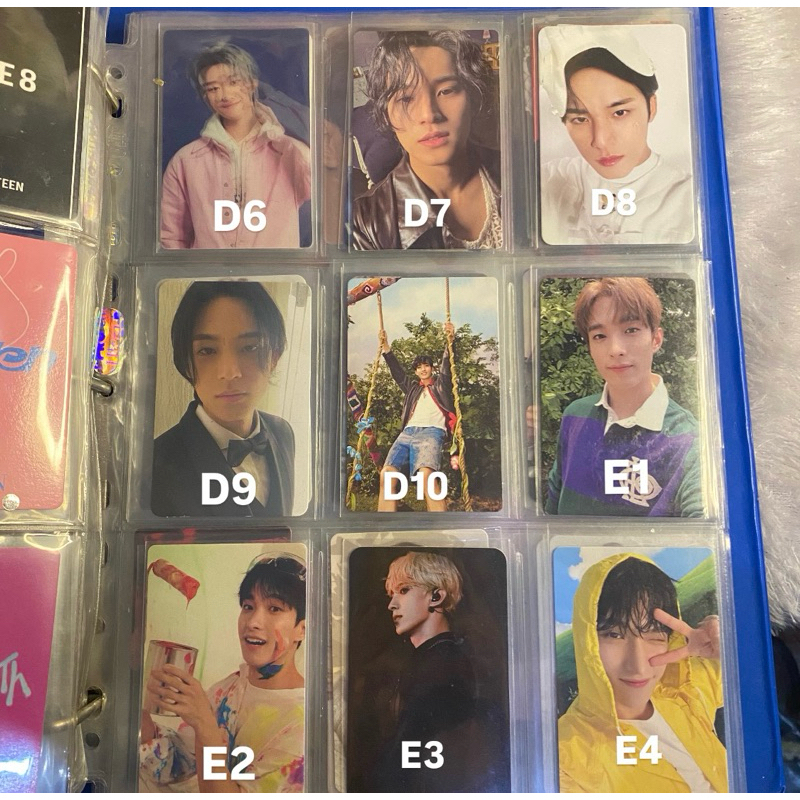 Jual [COD] PC PHOTOCARD MINGHAO THE8 MINGYU DK VERNON SEVENTEEN SVT OFFICIAL | Shopee Indonesia