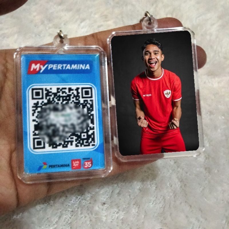 Jual CETAK BARCODE MY PERTAMINA /GANTUNGAN KUNCI MY PERTAMINA ...