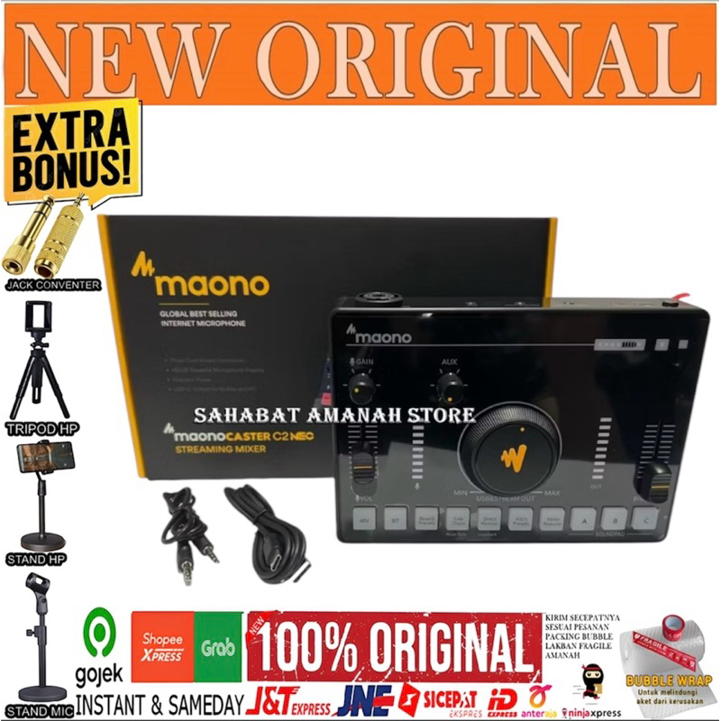 Jual READY NEW ORIGINAL MAONO AMC2 NEO Audio Interface Soundcard Sound ...