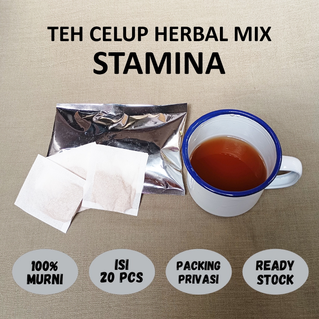Jual Kesehatan Pria Teh Celup Herbal Mix Toko Jamu Babah Kuya Ramuan ...