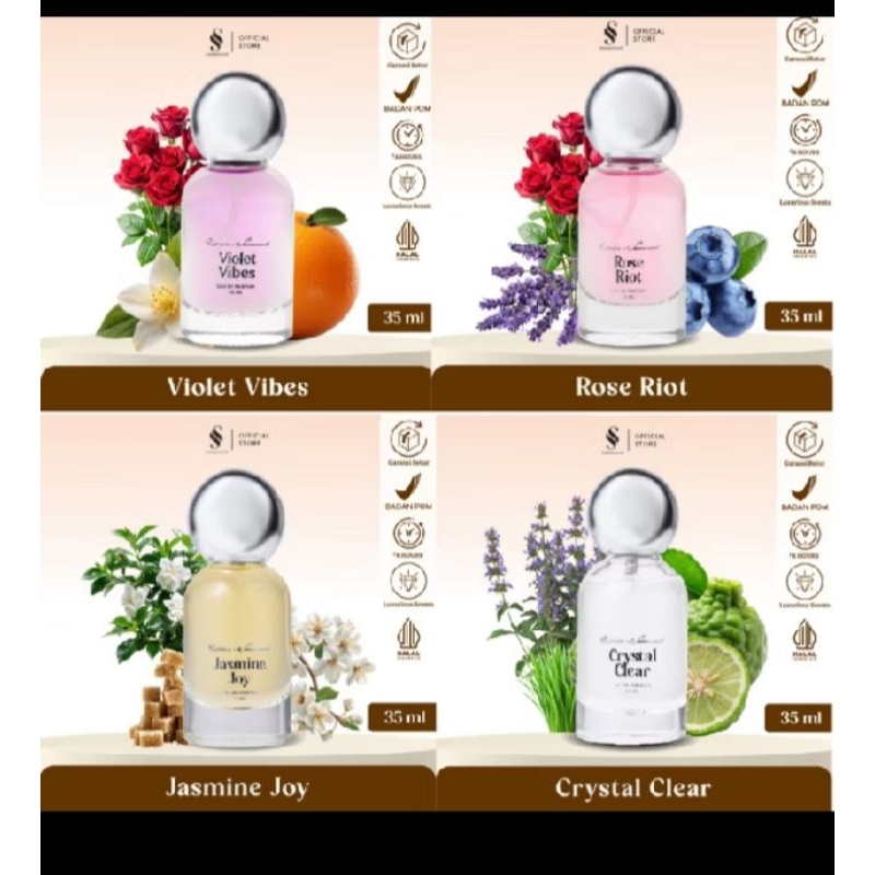 Jual Parfum Pengharum Badan summerscent x Rahasia Beauty Eau De Parfum ...