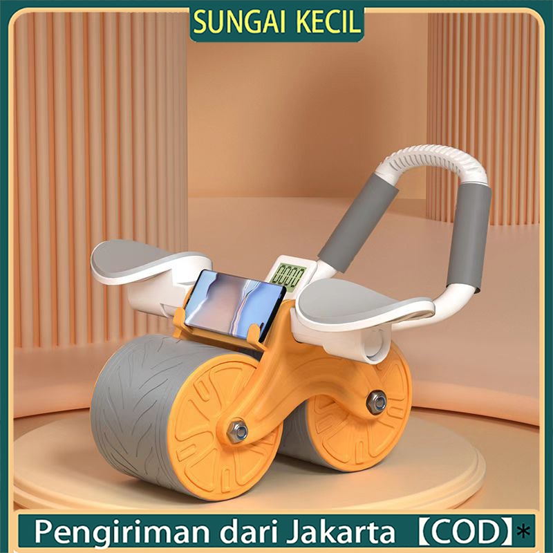 Jual Roda perut otomatis rebound perut curling latihan otot perut siku ...
