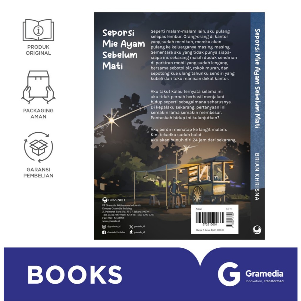 Jual Seporsi Mie Ayam Sebelum Mati (Brian Khrisna) | Shopee Indonesia