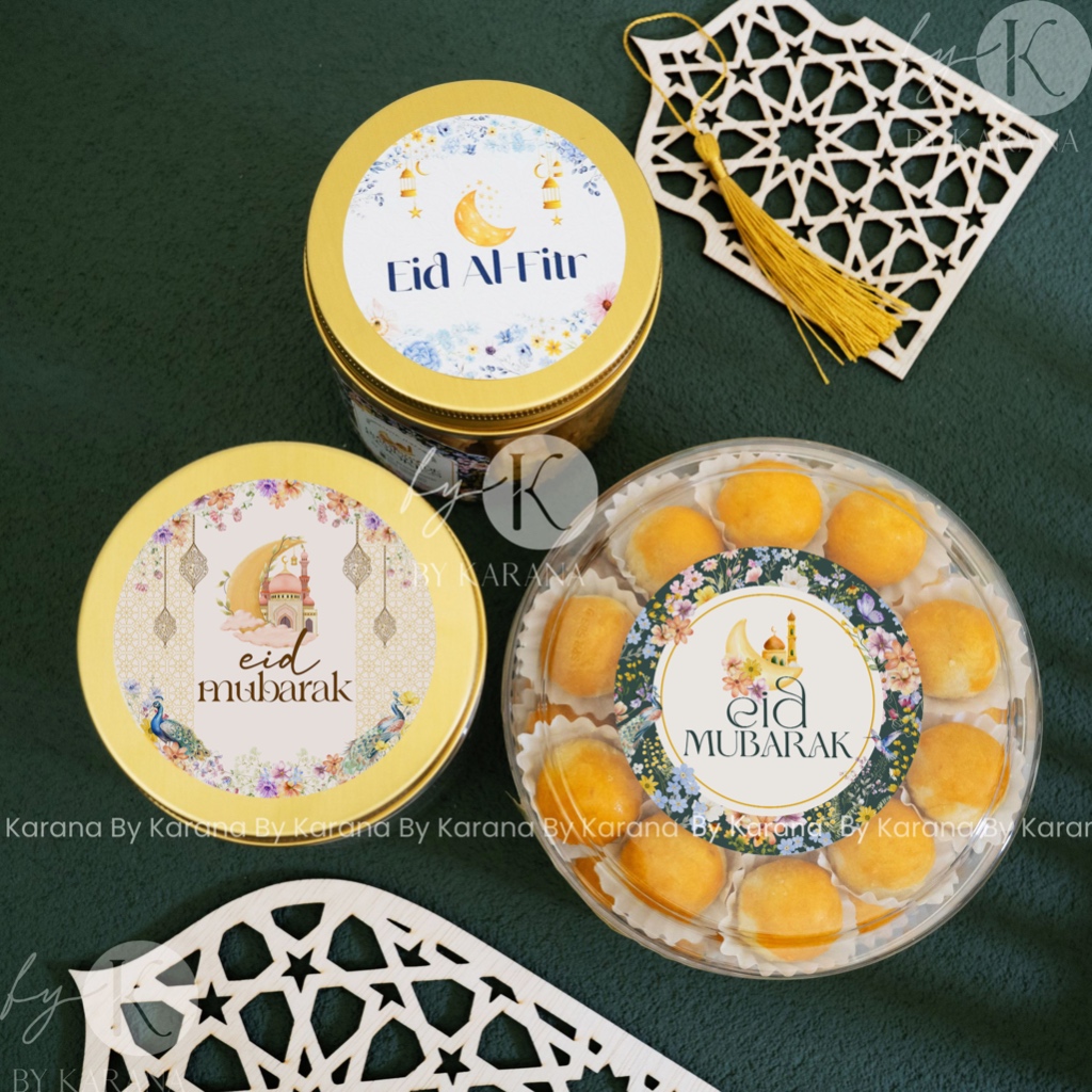 Jual [PER PACK][DESIGN 2025] STICKER IDUL FITRI LEBARAN / STICKER ...