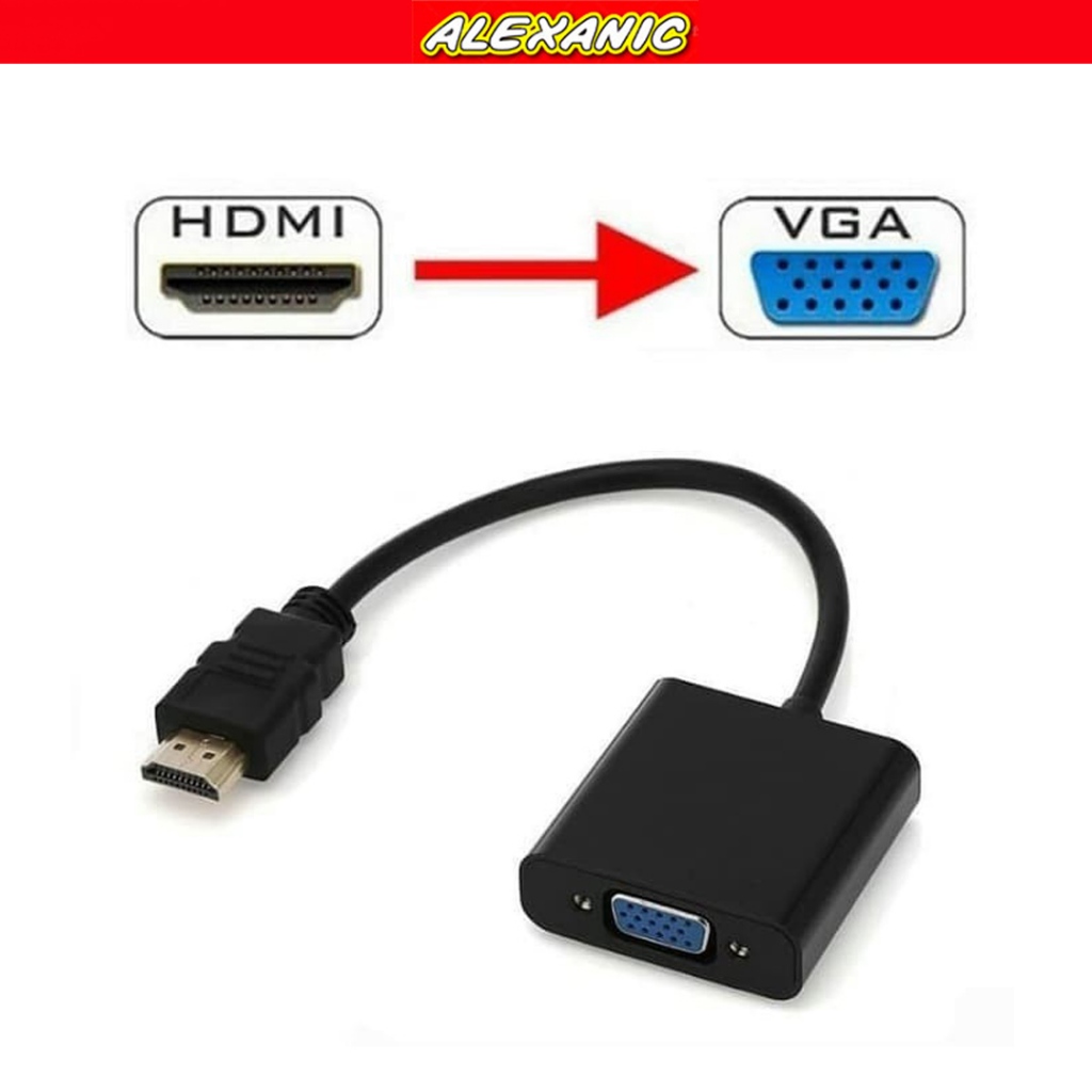 Jual Converter HDMI to VGA | Konektor HDMI to VGA | Kabel HDMI to VGA | Konektor HDMI to VGA ...