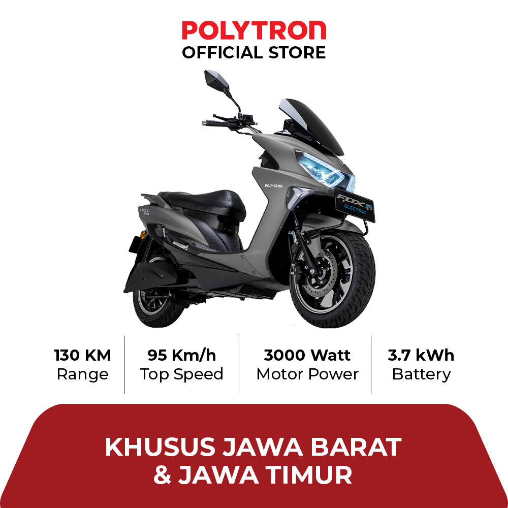 Jual SUBSIDI POLYTRON Fox R Sepeda Motor Listrik - OTR Jawa Barat ...