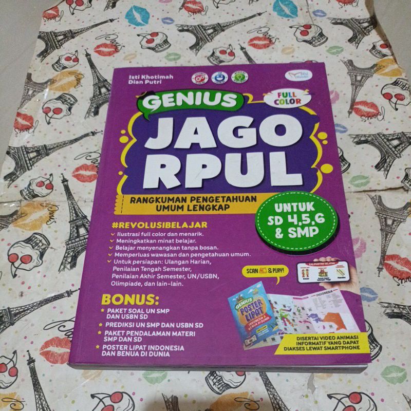 Jual Buku Genius jago RPUL Untuk SD 4,5,6 & SMP | Shopee Indonesia