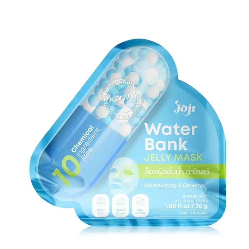 Jual joji secret young jelly mask water bank moisturizing & glowing | Shopee Indonesia