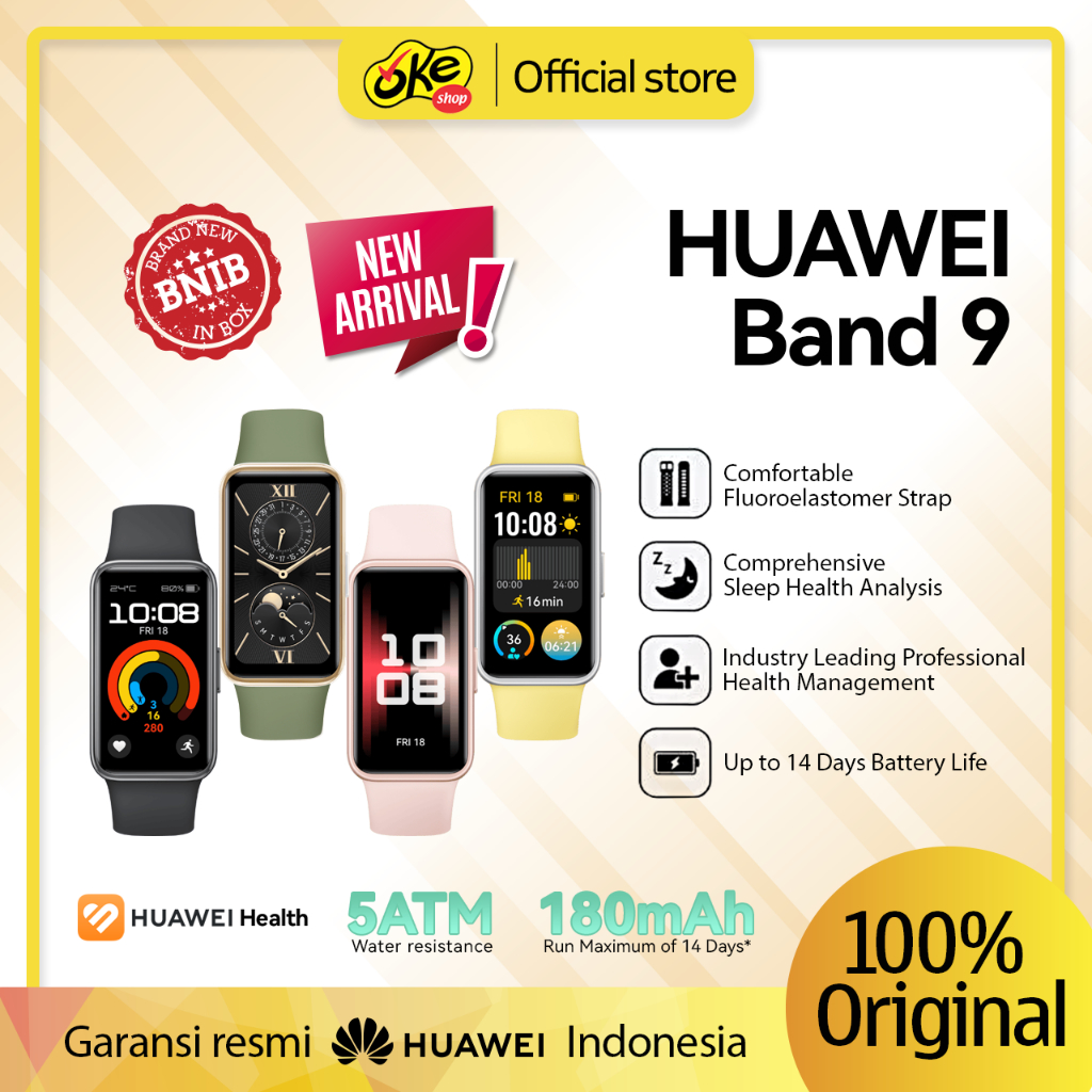 Jual Huawei Band 9 Smartband Original | Shopee Indonesia