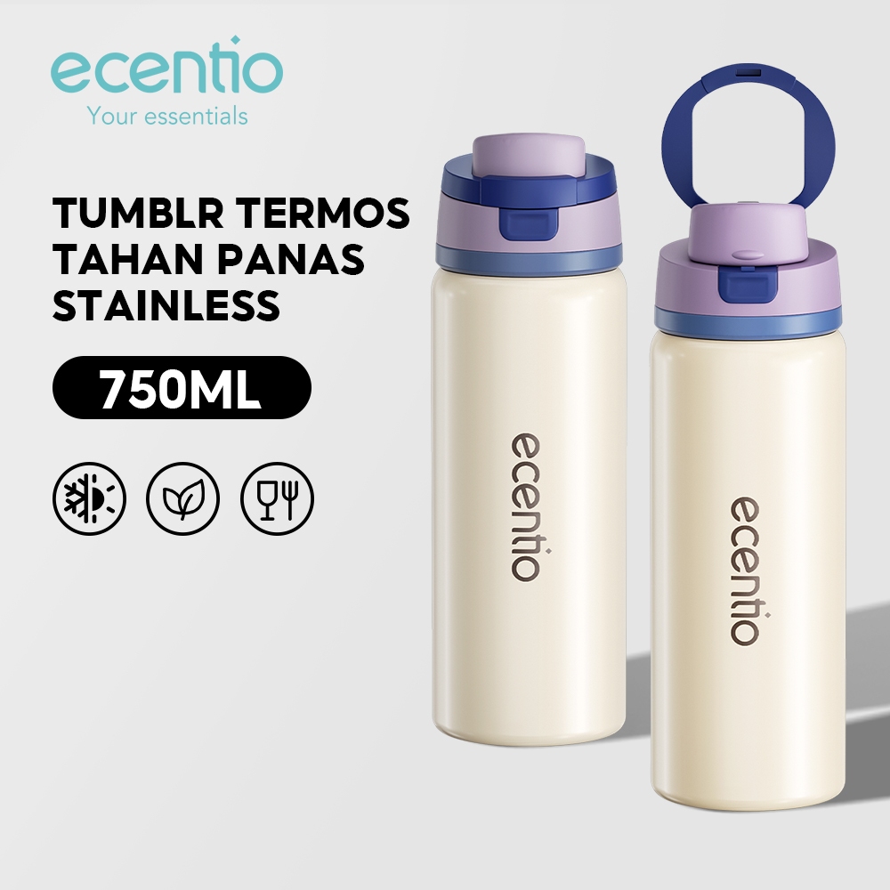 Jual ecentio Tumblr Termos Tahan Panas & Dingin Stainless Steel Bottle ...
