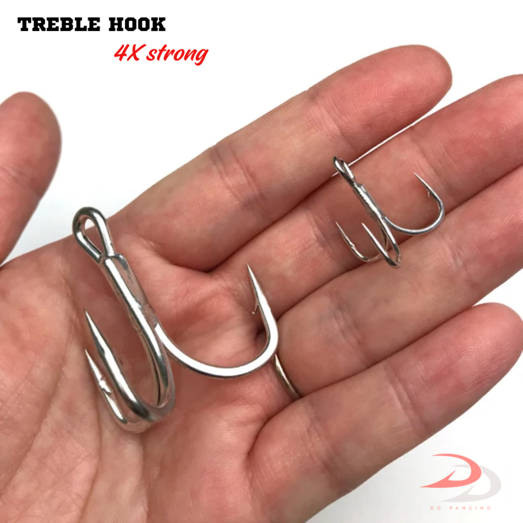 Jual Treble Hook 4x Strong Short Shank | Shopee Indonesia