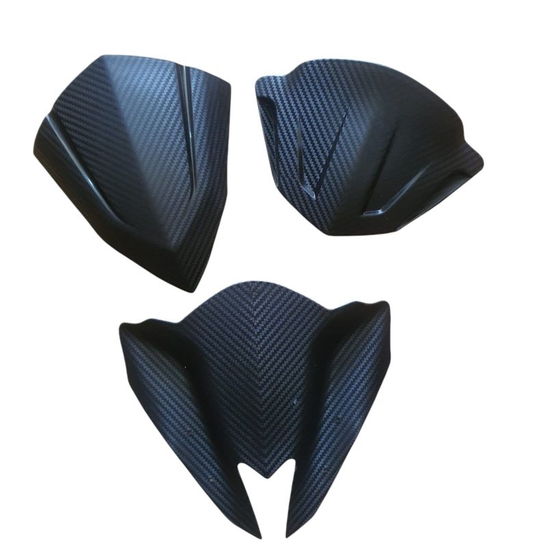 Jual Visor Beat Aerox Vario Carbon Transformer | Shopee Indonesia