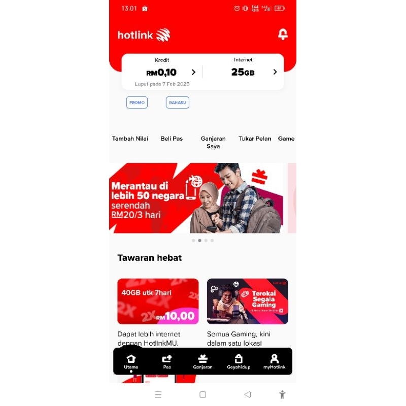 Jual KARTU PERDANA MALAYSIA PAKET INTERNET MAXIS / HOTLINK | Shopee Indonesia