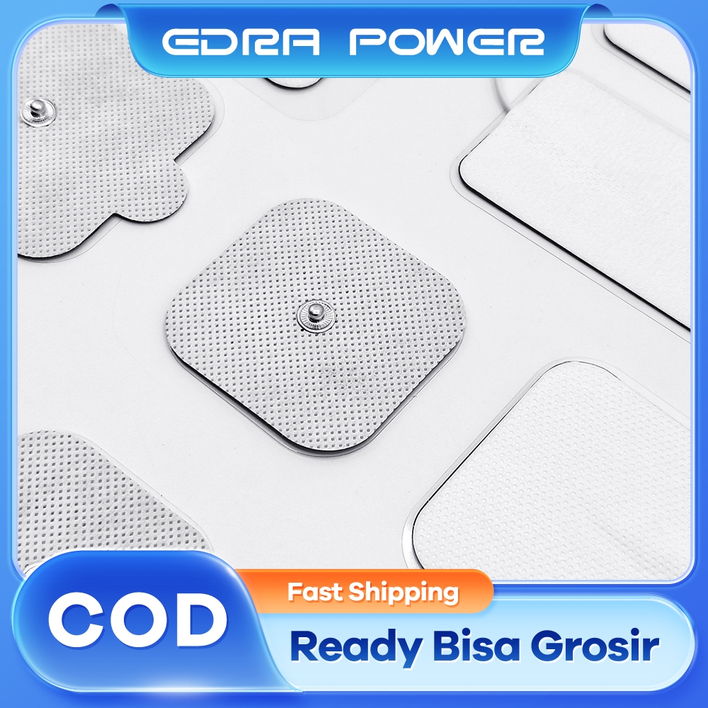 Jual 2pcs/set Gel Pad Tens putih Kancing Electrode Pads Beurer EM / Pad ...