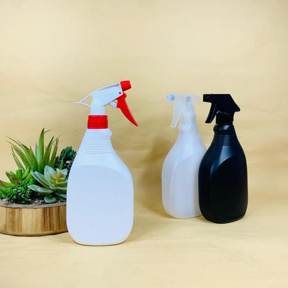 Jual Botol Kispray 500 ML HDPE Slim Putih / Botol Big Trigger 500 ML Neck 28 / Botol Spray 500 ...