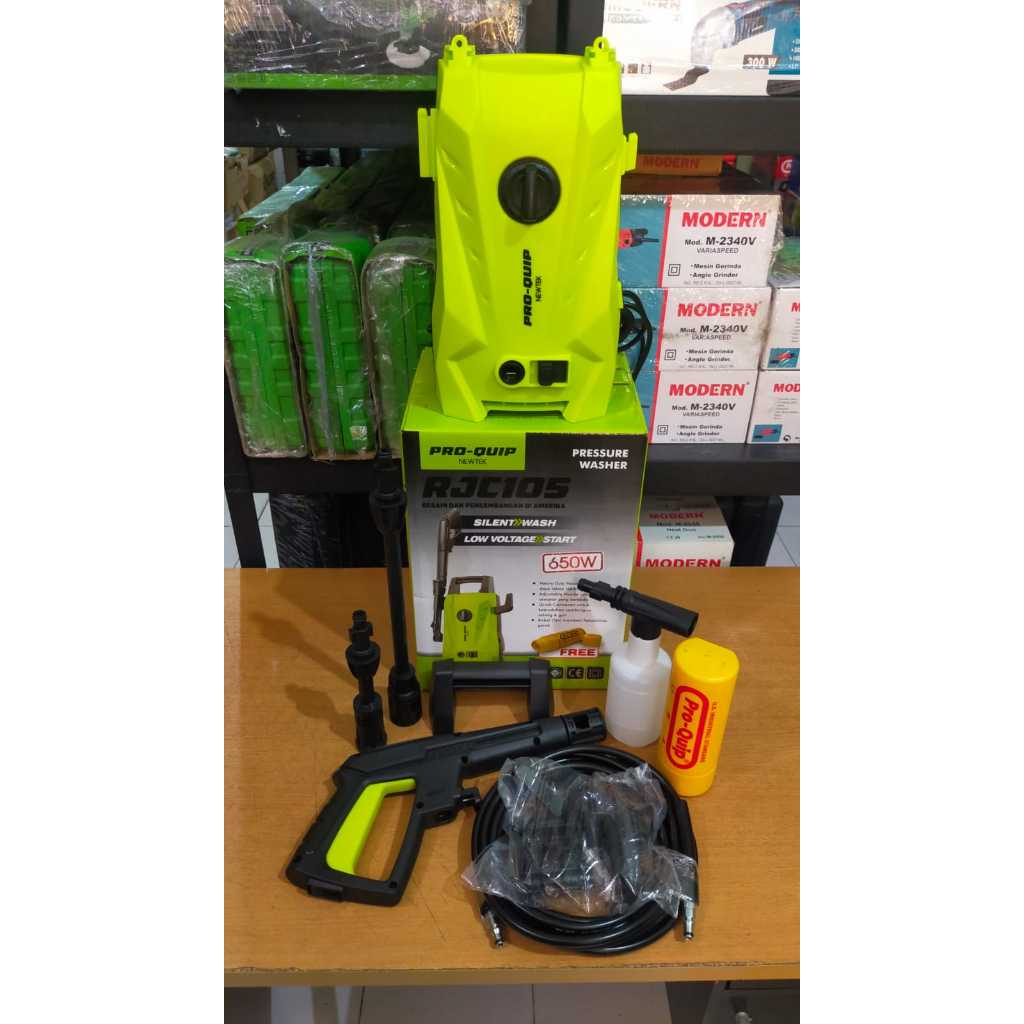 Jual PROQUIP RJC105 Mesin Jet Cleaner 105 Bar (Alat cuci motor/mobil ...