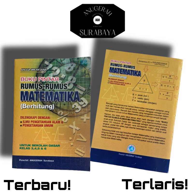 Jual Buku Pintar Rumus - Rumus Matematika Berhitung / Pengetahuan Umum ...