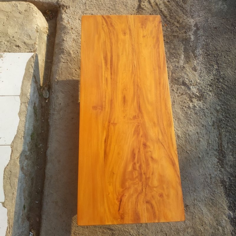 Jual papan kayu daun meja top table bahan meja 100x70x2cm | Shopee ...