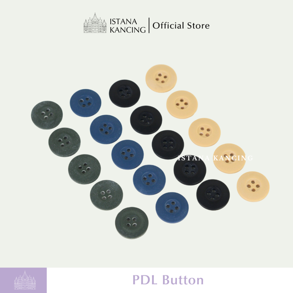 Jual Kancing Lubang 4 PDH Doff Kancing Tulang PDL Button ...