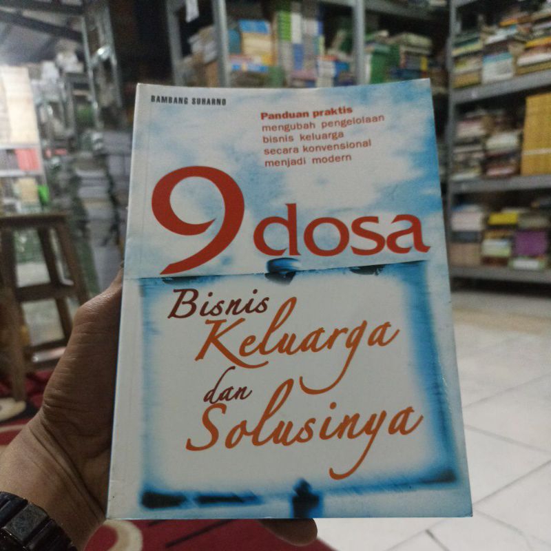 Jual BUKU MOTIVASI ISLAMI / PENGEMBANGAN DIRI / BACAAN INSPIRASI / 9 DOSA BISNIS KELUARGA DAN ...