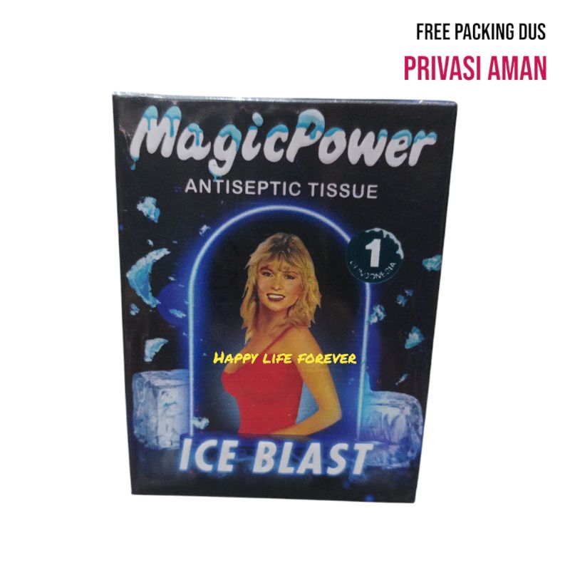 Jual Tissue magic power - ice blast - tisu power magic 1 kotak isi 6 ...