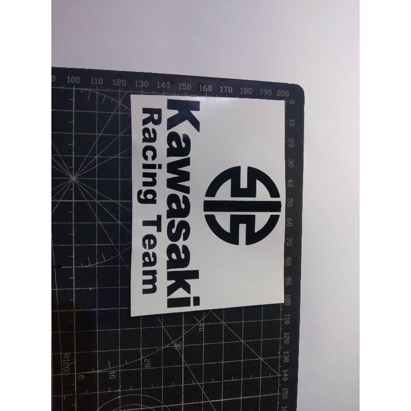 Jual stiker cutting kawasaki racing team | Shopee Indonesia