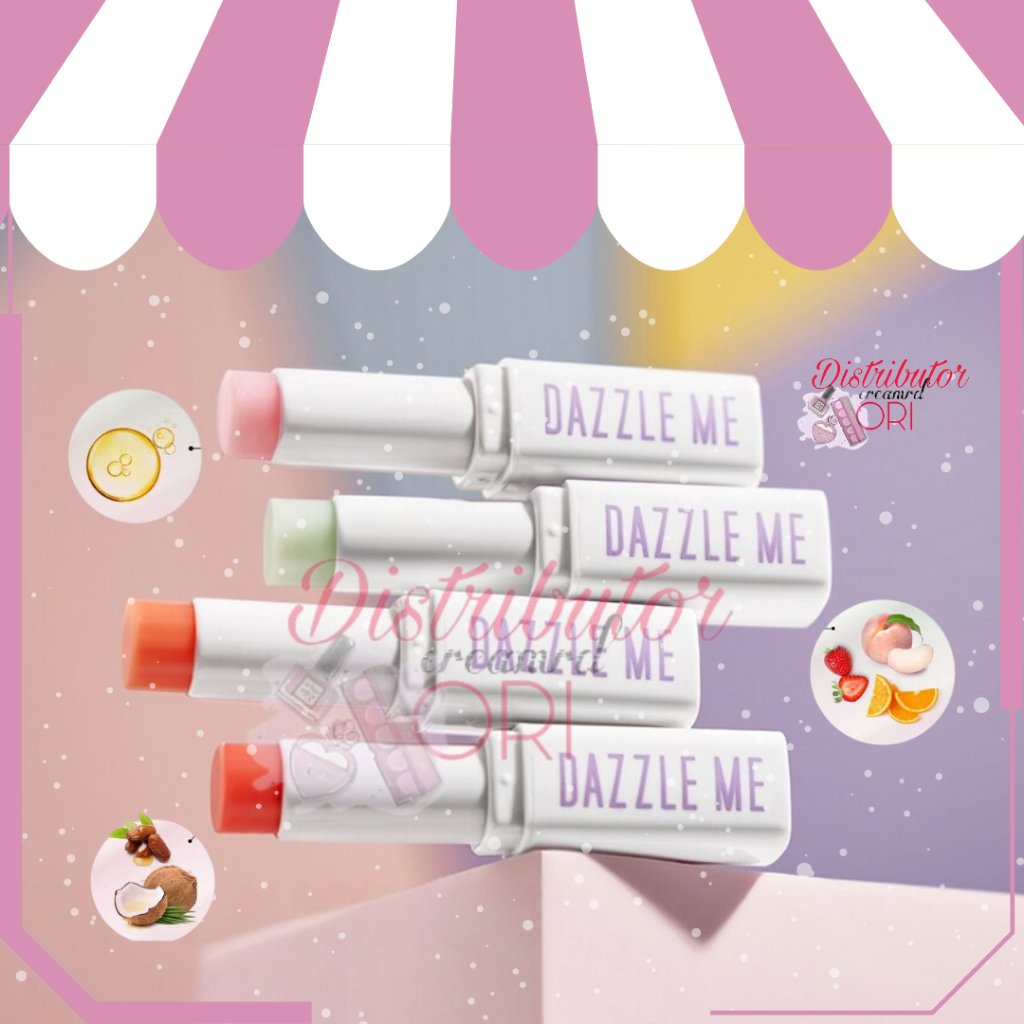 Jual Dazzle Me Fruit Justice Lip Balm | Moisturizing Vitamin E | UV ...