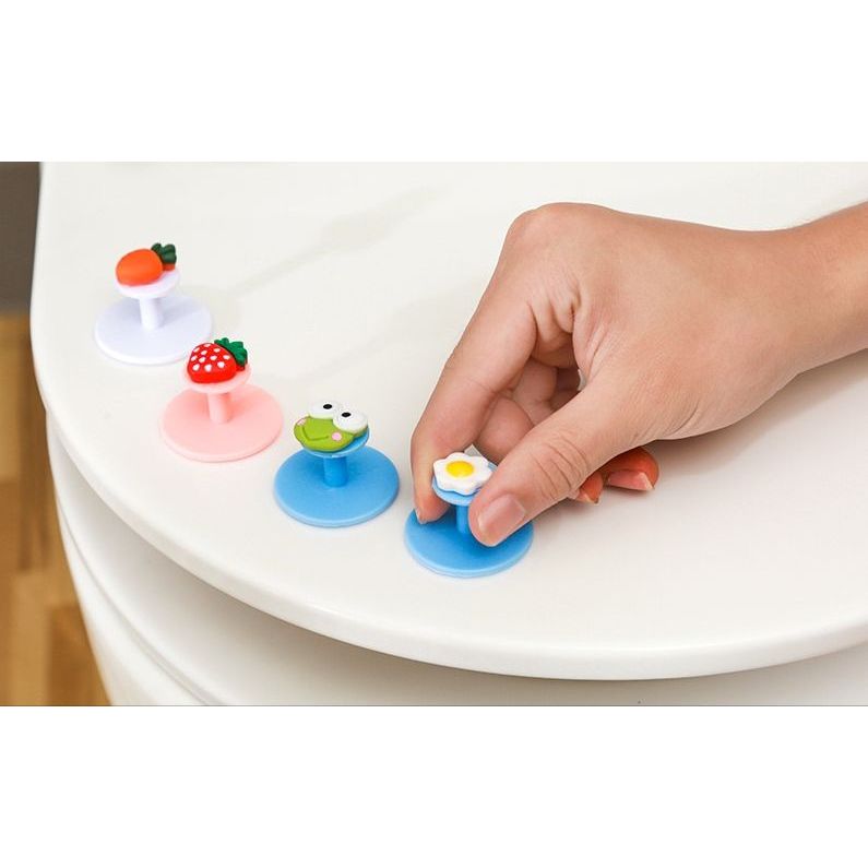 Jual PLASTIK HANDLE PEGANGAN TUTUP KLOSET/PINTU/LEMARI GANTUNGAN KUNCI ...