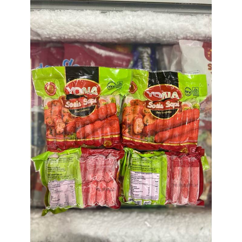 Jual YONA Sosis Merah Isi 15, Sosis Cocktail Merah Isi 32 450gr ...