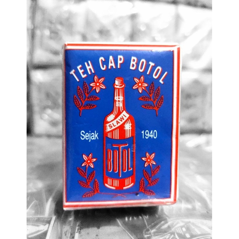 Jual RB Teh Cap Botol Biru 40Grm ( Per Slop ) | Shopee Indonesia