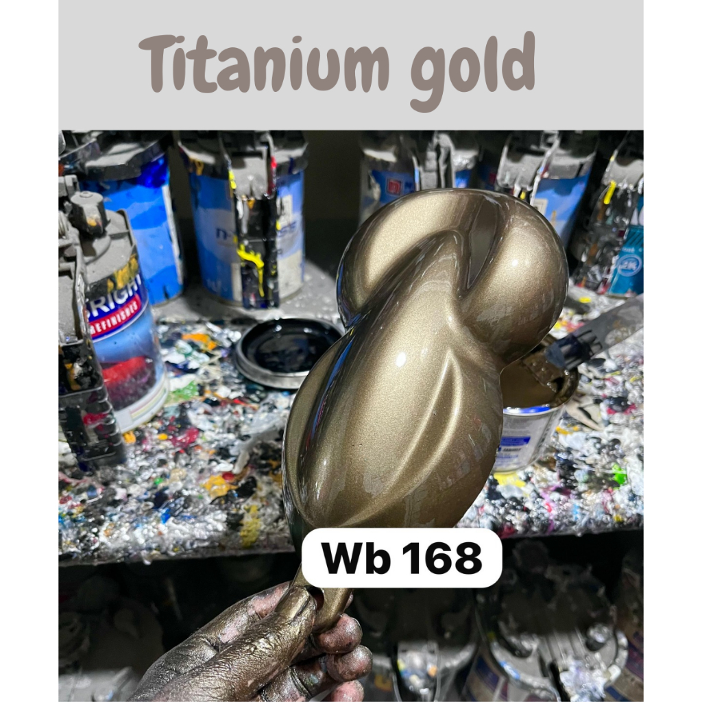 Jual CAT TITANIUM GOLD 200ML bahan pu awet dan tahan lama | Shopee ...