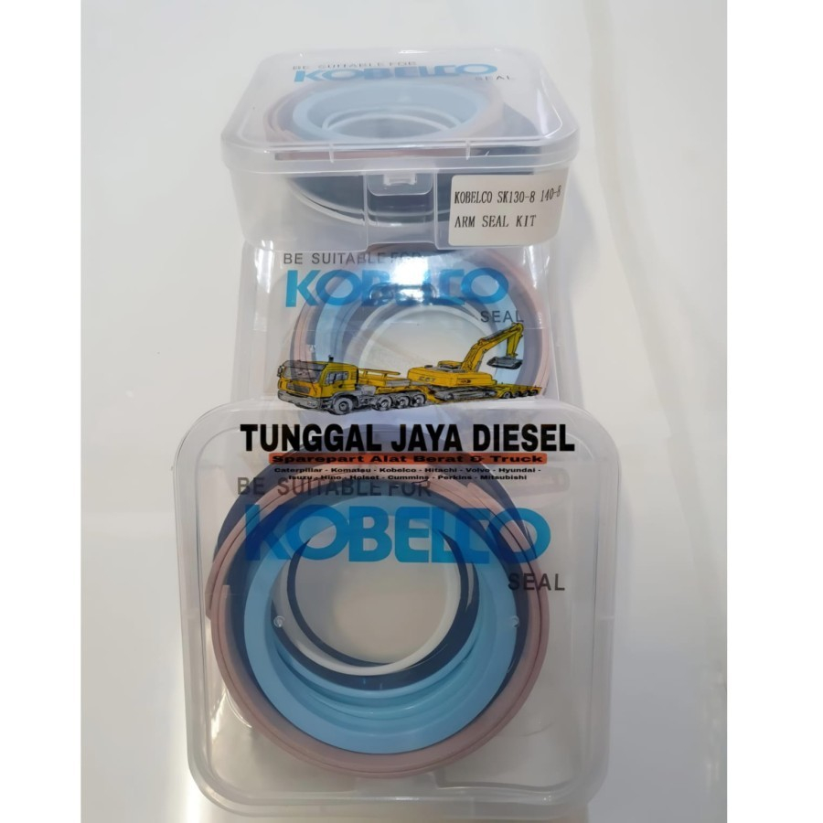 Jual SEALKIT SEAL ORING KIT CYLINDER ARM BOOM BUCKET SK130-8 SK140-8 ...