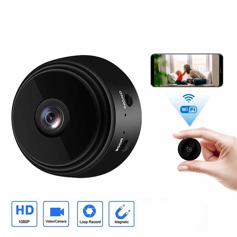 Jual IP Camera A9 Mini Spy Wifi HD1080P Smart CCTV Wireless Kamera IR ...