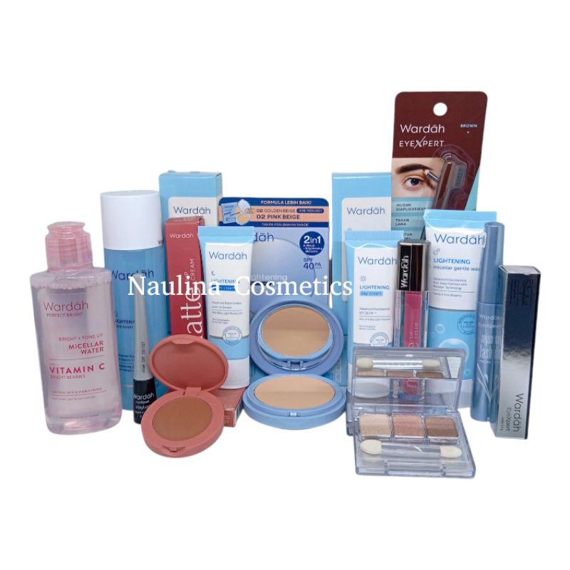 Jual Wardah Kosmetik Lengkap Make Up dan Skincare Lengkap Paket Wardah ...